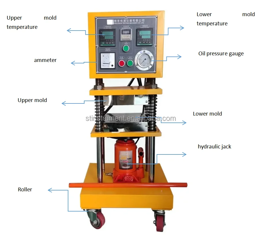 20 30t Ton One Layers Vulcanizing Press Machine/20t Hand Press Rubber ...
