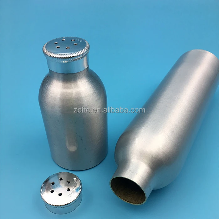 Aluminum Talc Bottle 50ml 100ml 150ml 200ml Cosmetic Aluminum Bottle ...