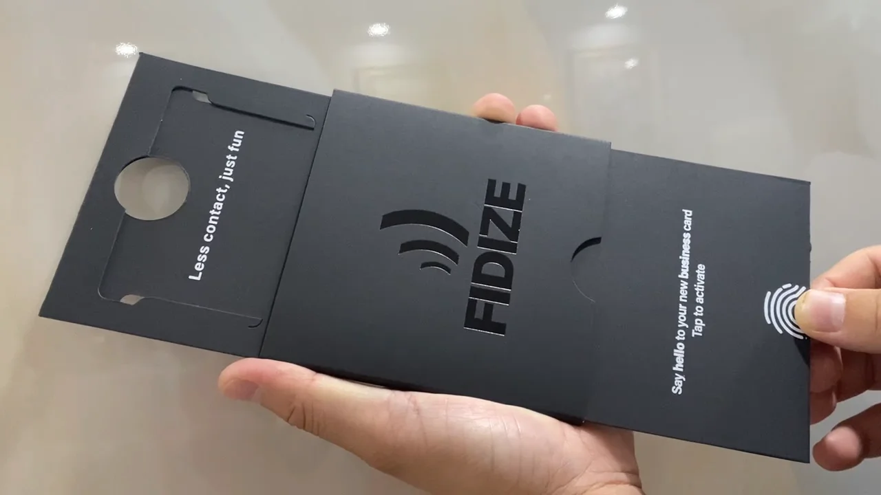 Creative Gift Packaging Business Cards Box Membership Card Packaging ...