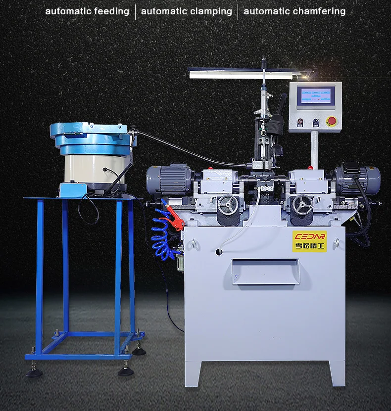 30AC Automatic Double End Round Bar Chamfering Machine