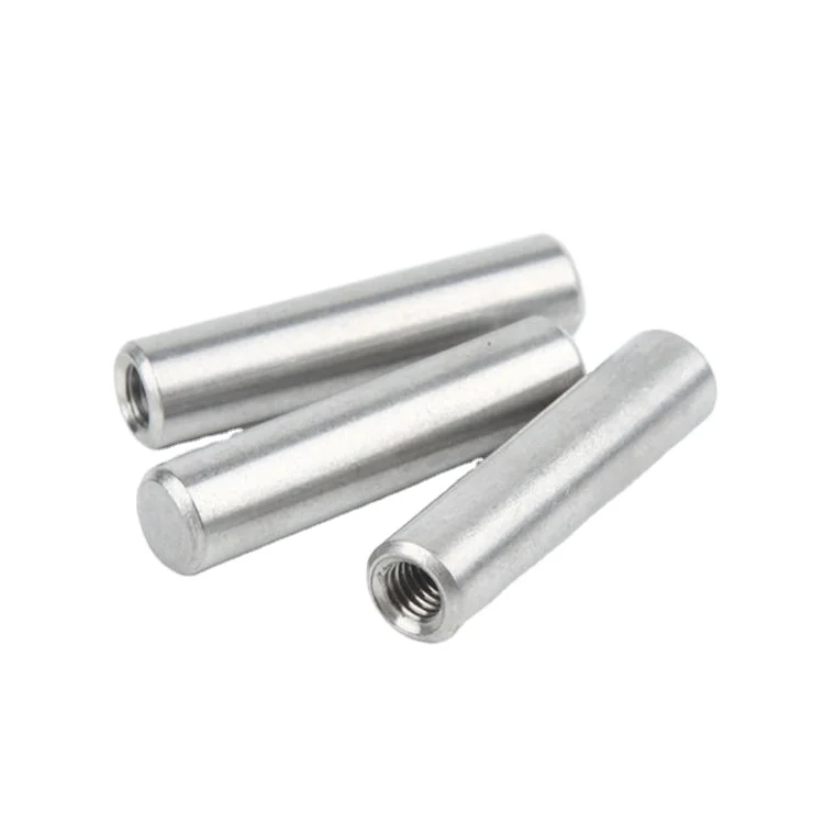 Internal Threaded Dowel Pin M4 Dia .625 X 2 Length Round Head Stainless ...