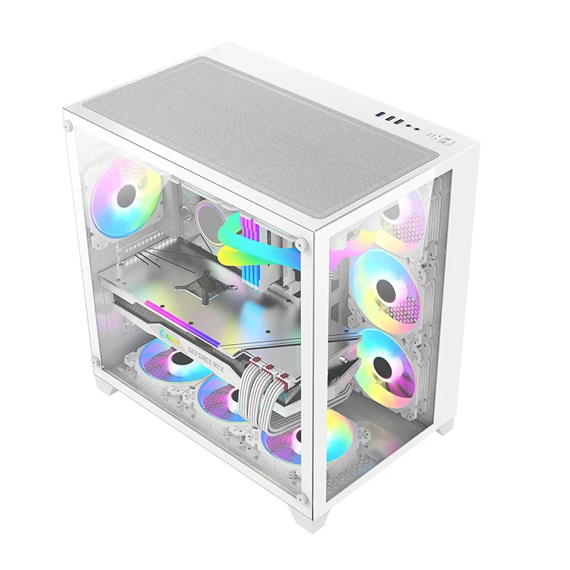 New Arrival Glass Panel Gaming Case Window Side Panel Gaming Computer ...