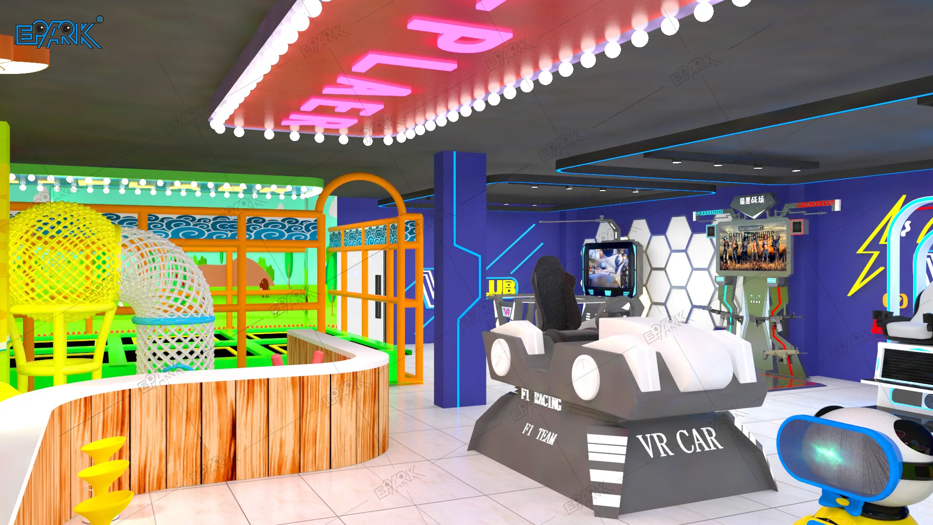 Guangzhou Indoor Game Zone Arcade Games Manufacturer Realidad Virtual Simulador Virtual Reality ...