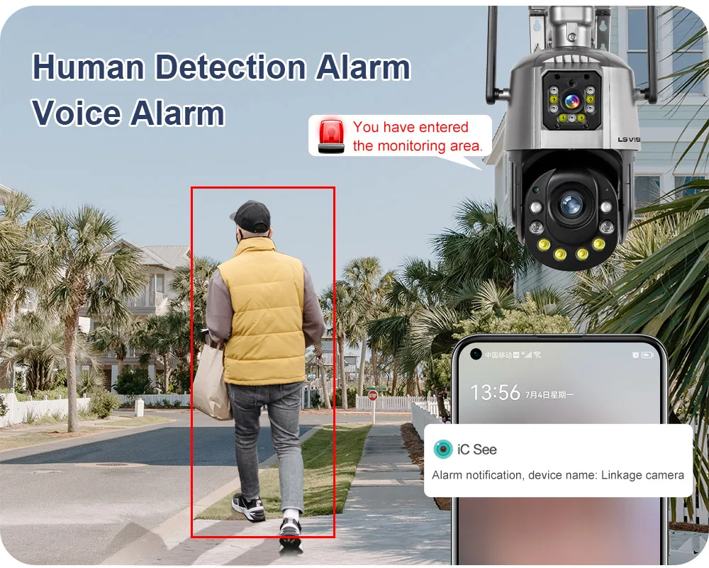 Ls Vision Dual Lens Dual Screen 6mp 36x Zoom Long Distance Monitoring ...