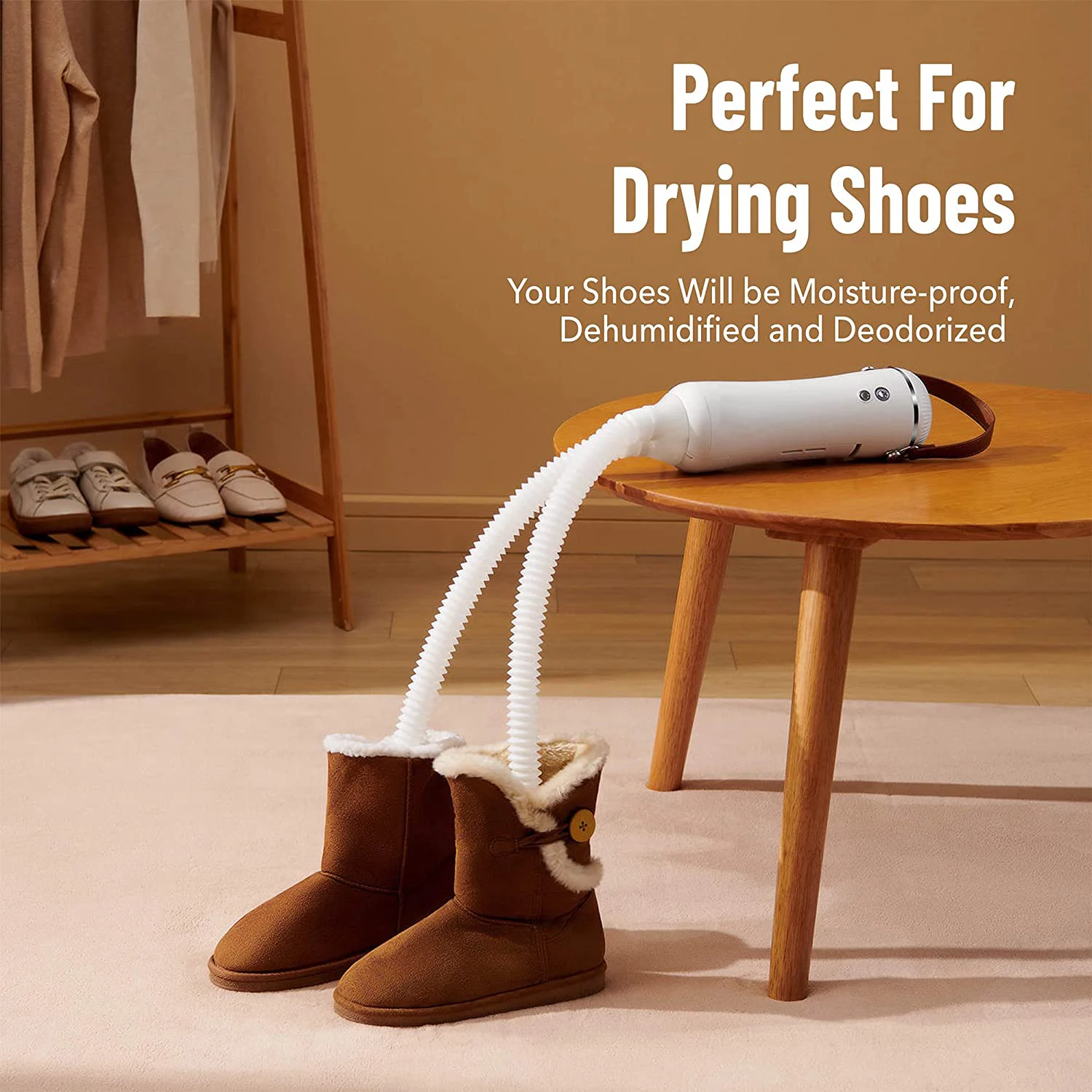 Multifunctional Mini Portable Drying Rack - Fast & Quiet