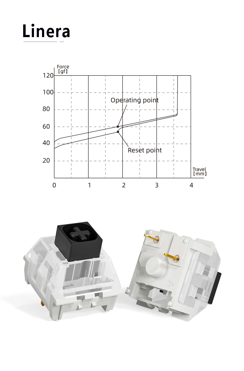 Kailh Box Switch Red Black Blue White 45g 50g 65g For Mechanical ...