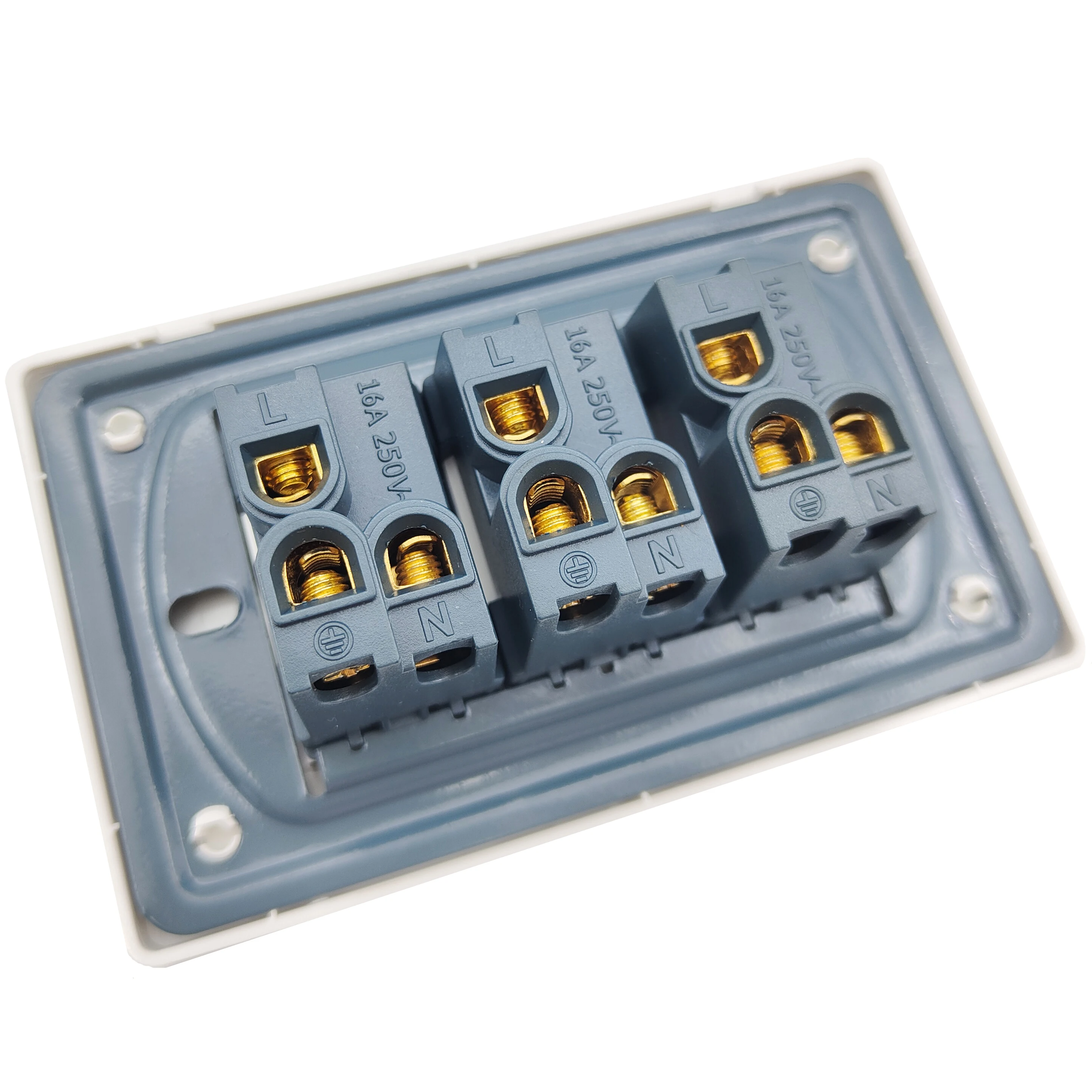 Italian 16A Electrical Switch and Socket Wall Sockets