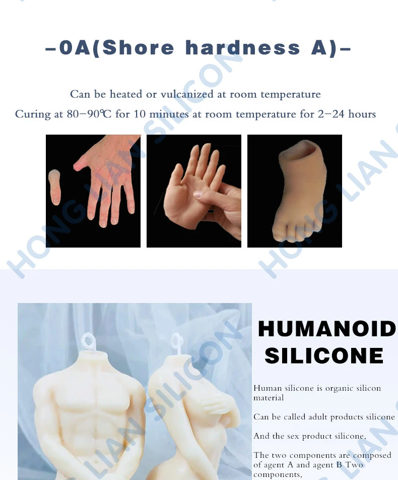 Medical Grade Silicone - Human Skin Like Robot Materials