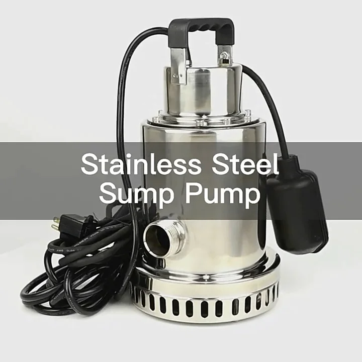 Gp Enterprises Made Stainless Steel Submersible Sewage Sump Water Pump For Home Household ...