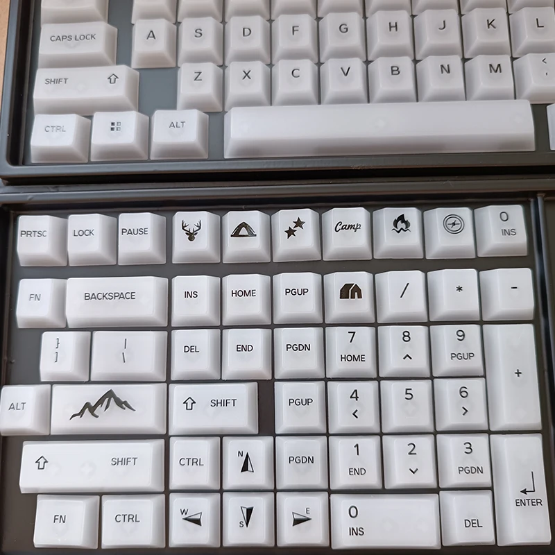 Hzgamer Fog Keycap,Double Shot Ins Style Keycaps For Mechanical Gaming ...