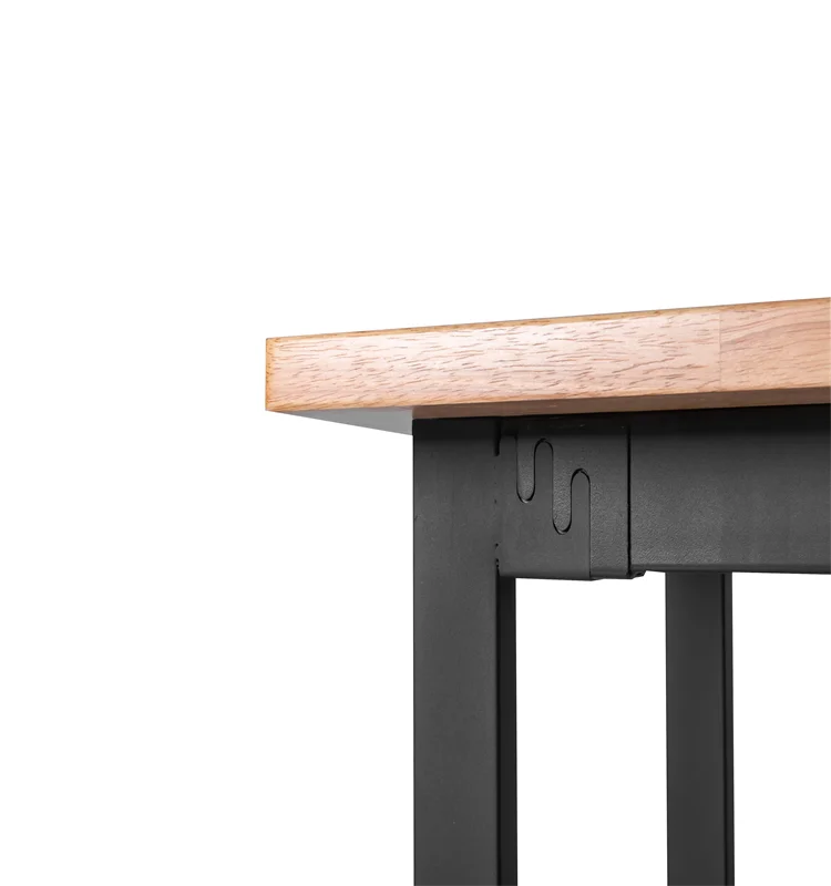 Snap-fit Design Mechanics Work Bench With Wood Top Garage Storage Tool ...