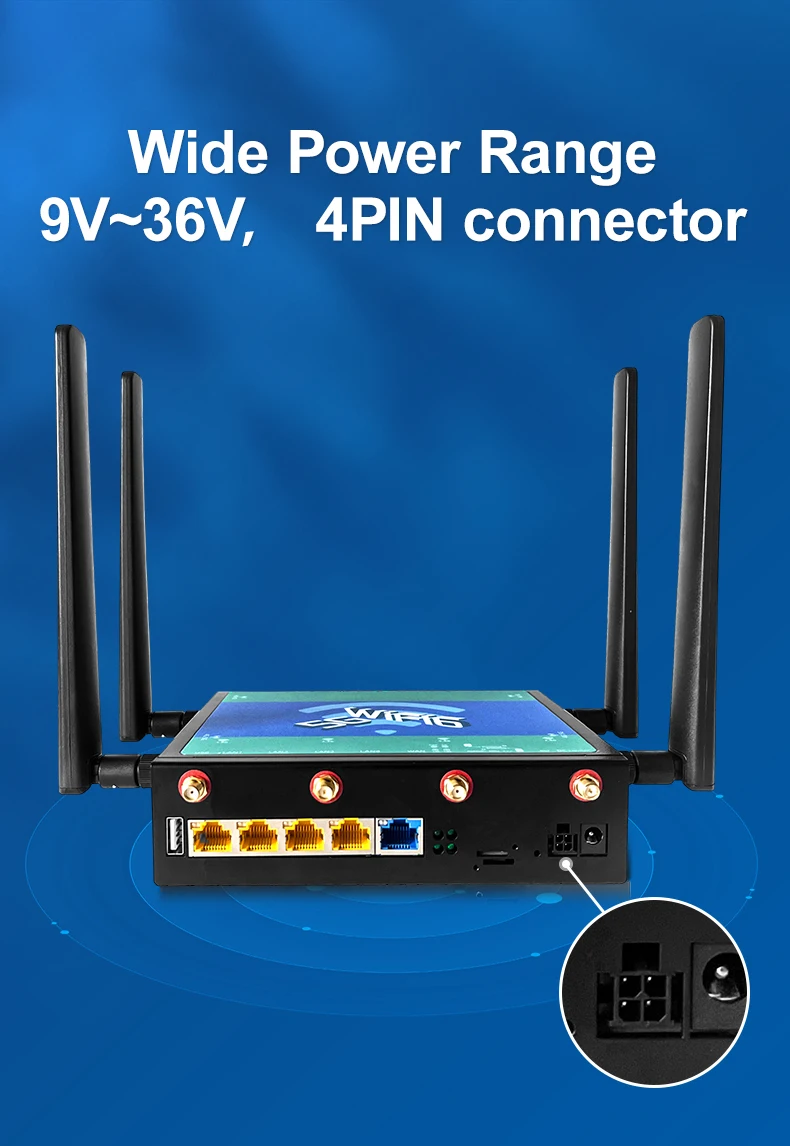 ZBT 5G Cellular Wireless Wifi Router - 3000mbps Speed