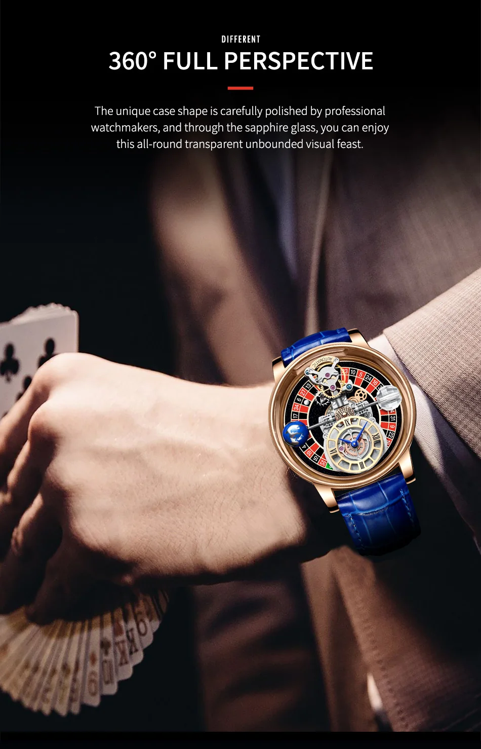 Pindu 6570 Luxury Men's Quartz Sport Watch | 30m Waterproof, Leather ...