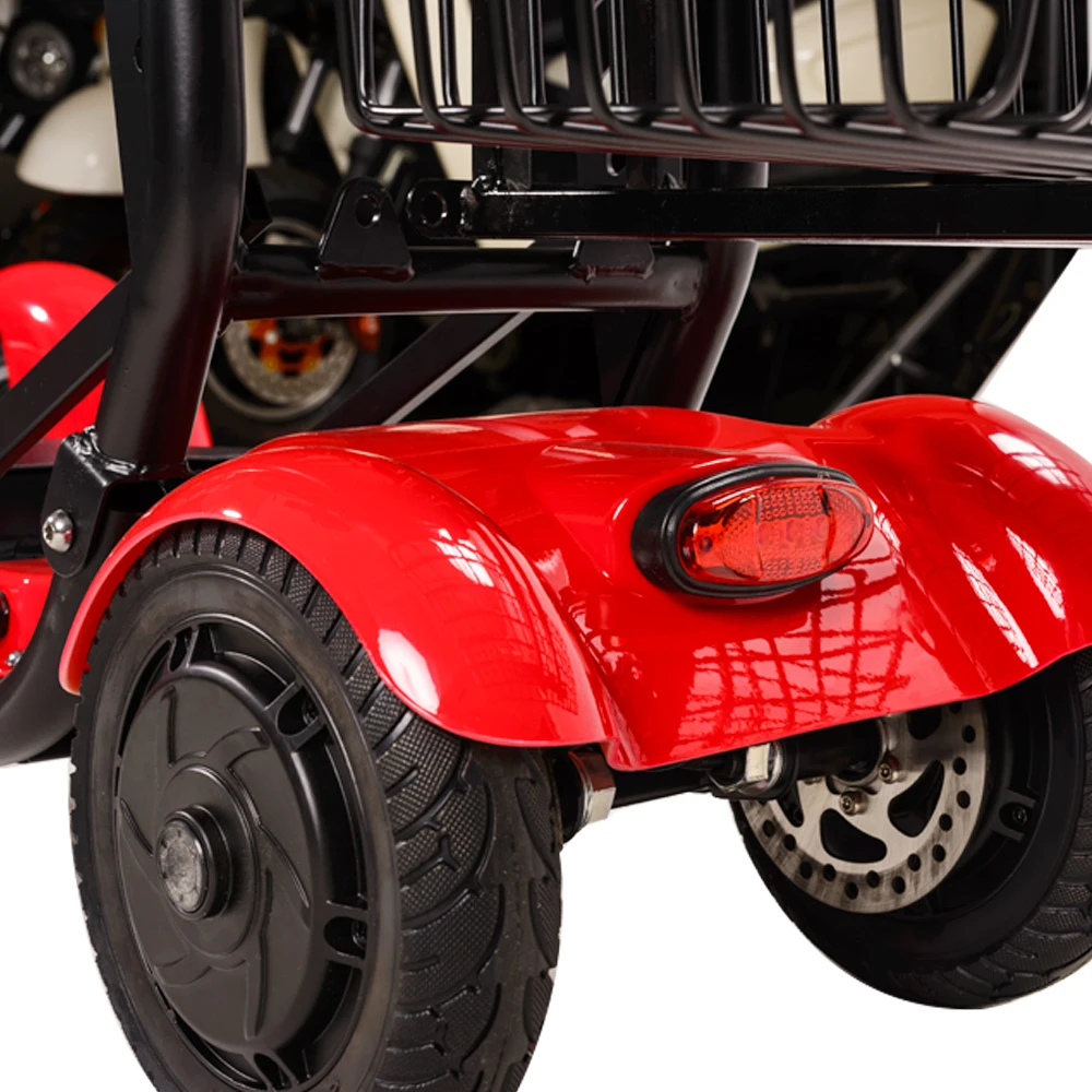 Foldable 4 Wheel Motorcycles - Ideal for Senior Citizens