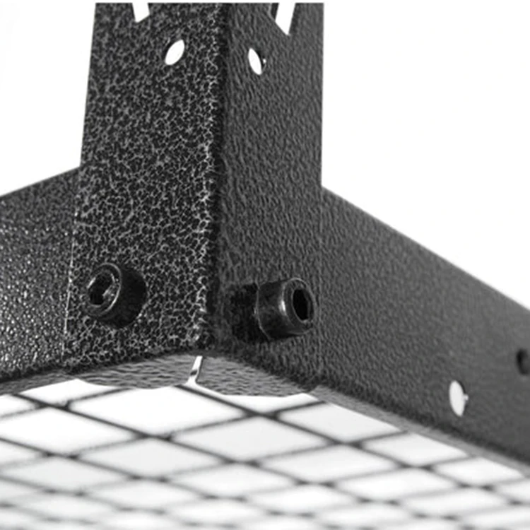 JH-Mech 4X8 Overhead Garage Storage Rack Adjustable Garage Storage ...