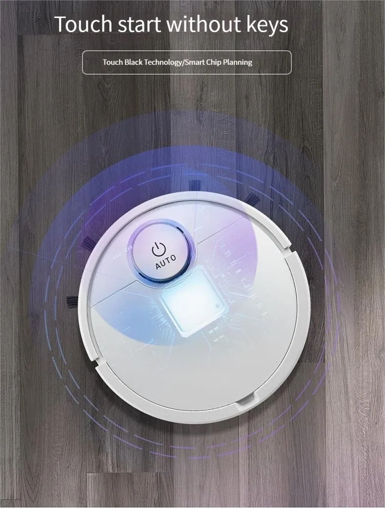 4 In 1 Water Mop Sweepin Smart Vacuum Cleaner Robot With Mop Mini Robot ...