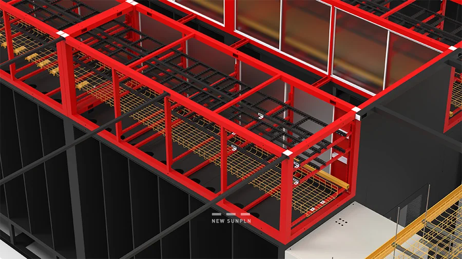 Data Center Container Server Rack - Prefabrication Modular Pod