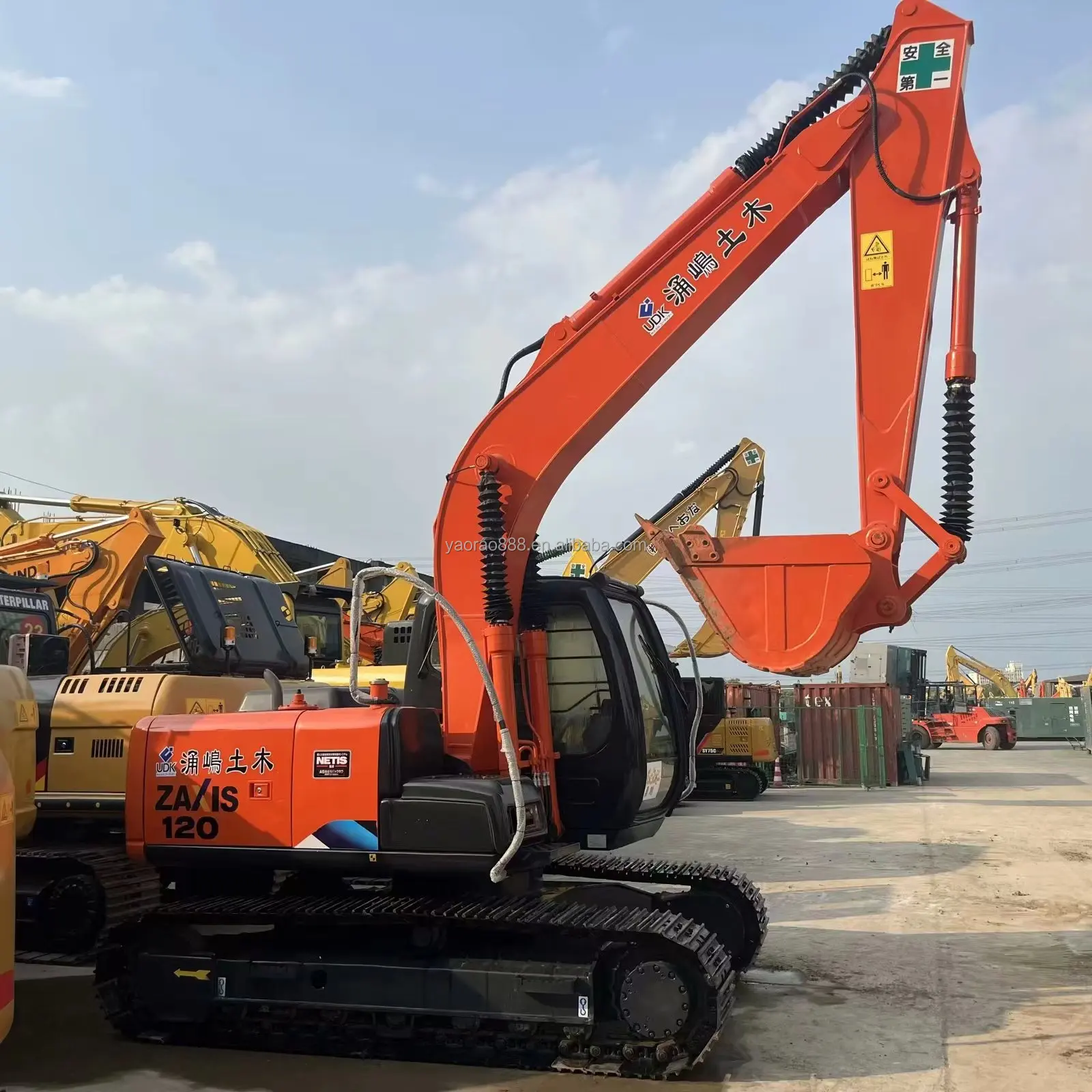 Secondhand Hitachi Zx120 Hydraulic Crawler 12 Ton Hitachi Zaxis 120 ...