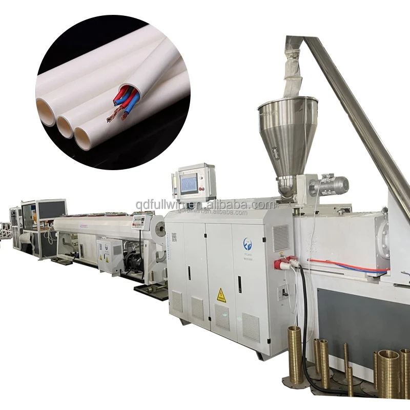 China 20-110mm Pvc Pipe Production Line Pvc Pipe Extrusion Machine ...