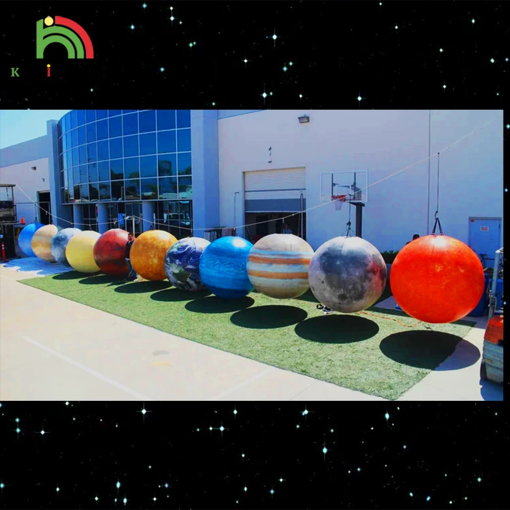 Inflatable Advertising Planets - Earth, Moon, Mars, Sun