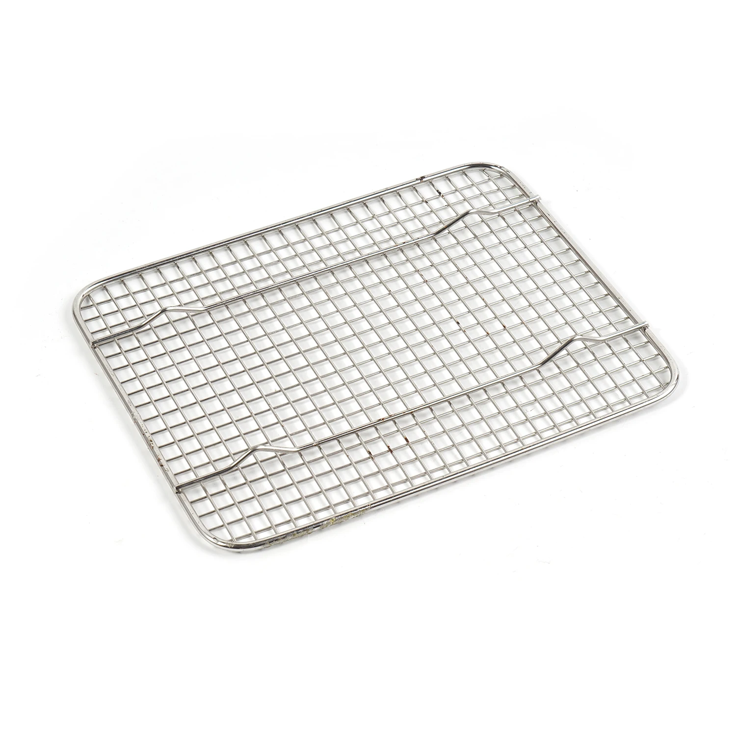 Rectangular Stainless Steel Wire Support Rack Secure Barbecue Grill ...