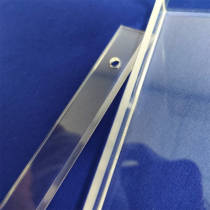 Custom Wall Mounted Cube Clear Acrylic Storage Box