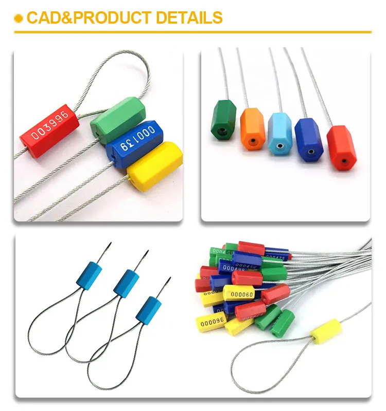 1.8mm Cable Penetration Seals Containers Trucks vans Cable Seal High ...