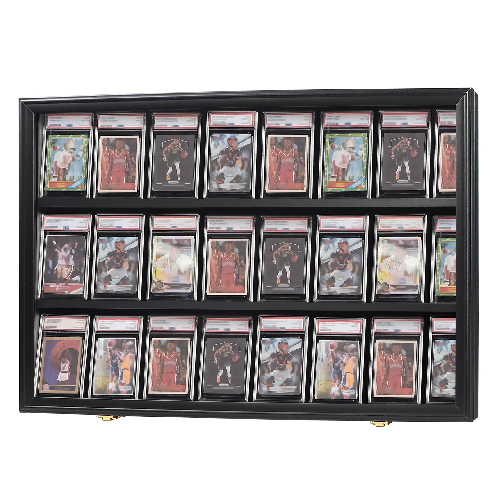 JNSCD006 - Premium Trading Card Display Frame with Uv-Anti Clear Acrylic