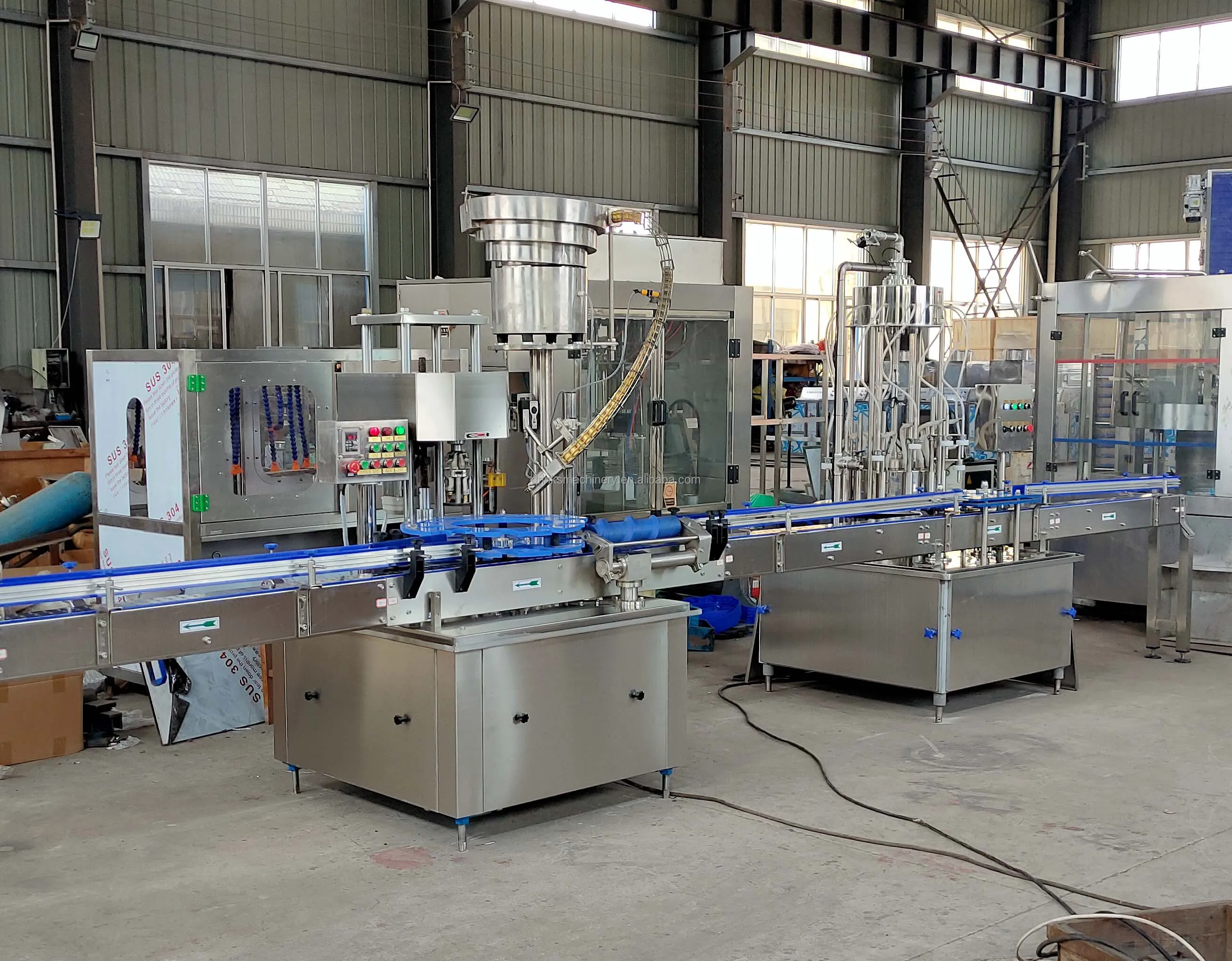 Alcohol Filling Machine - Efficient Vodka & Whisky Bottling