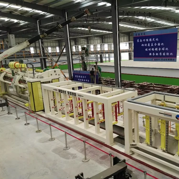 Small Concrete AAC Lightweight Concrete Alc Panel Making Machine ...