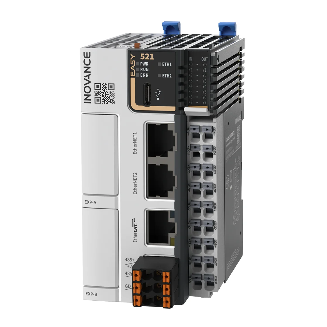 Inovance Easy521-0808tn PLC - Ethercat-Enabled Programmable Controller