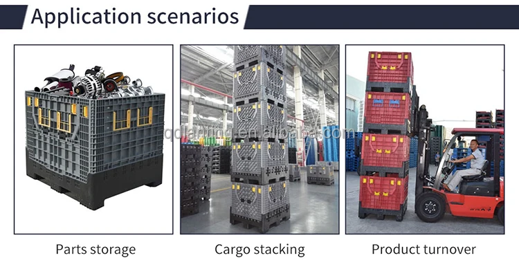 1200x1000x1200mm Collapsible Pallet Boxes - Heavy Duty Storage