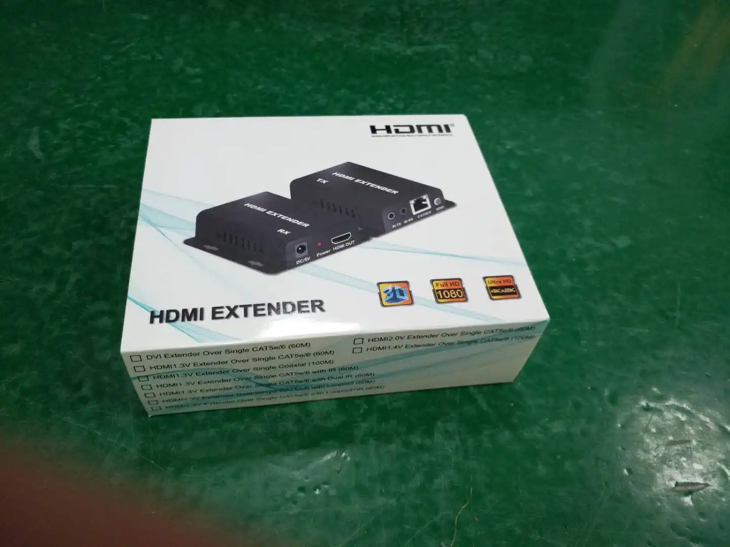 4k 1080p Usb Hdmi Kvm Extender 60m Over Ip Ethernet Ca5te/6 Hdmi ...