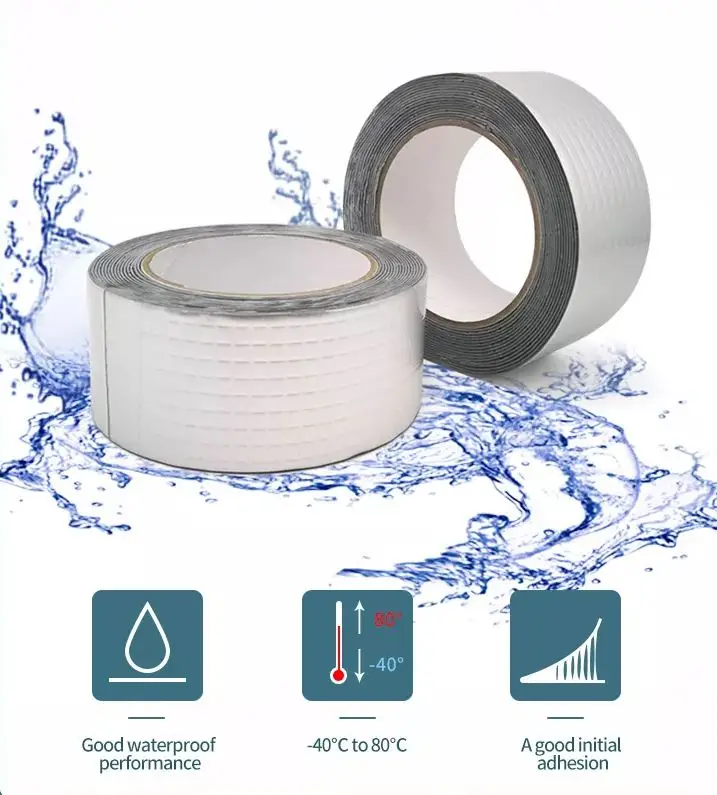 Fluorocarbon Film Pvdf Butyl Waterproof Tape Roofing Color Steel Tile ...