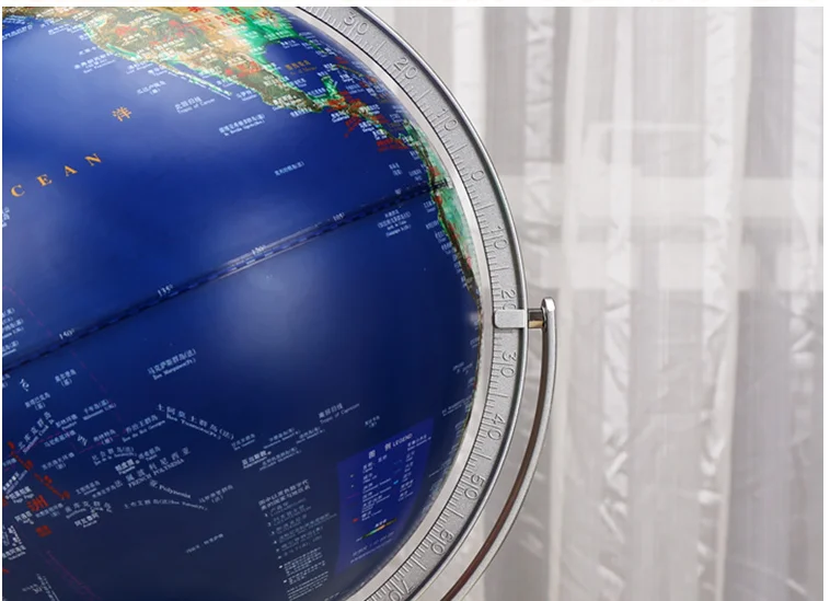 Decorative Raised Relief World Globe With Ar Smart Explorer Globe 3d ...