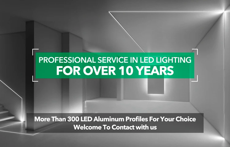 Grooved Stair Nosing Edge Step Cinema Stair Light Profile