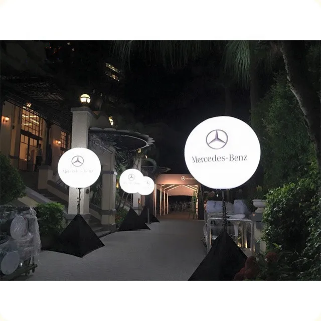 Outdoor Advertising Inflatable Tripod Balloon LED Light Tripod Stand ...
