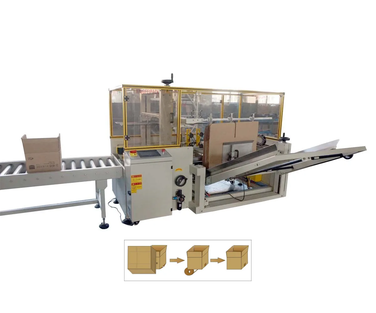 Carton case Erector Machine Carton Erecting Machine Fully Automatic Box ...
