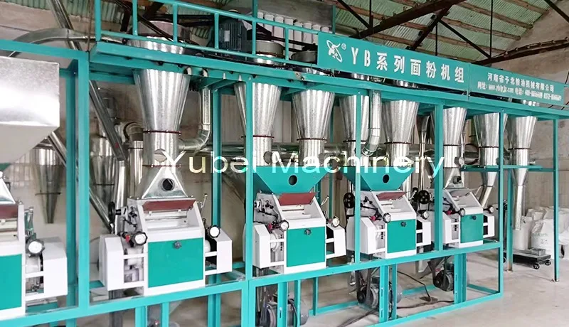 10tpd 20tpd 1t/h Full Automatic Wheat Flour Machine/wheat Flour Mill/maize Milling Plant - Buy ...
