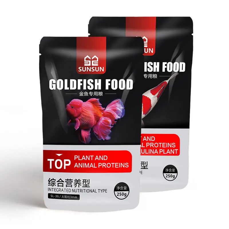 Sunsun Goldfish Koi Fish Food Spirulina Color-enhancing Fish Food - Buy ...