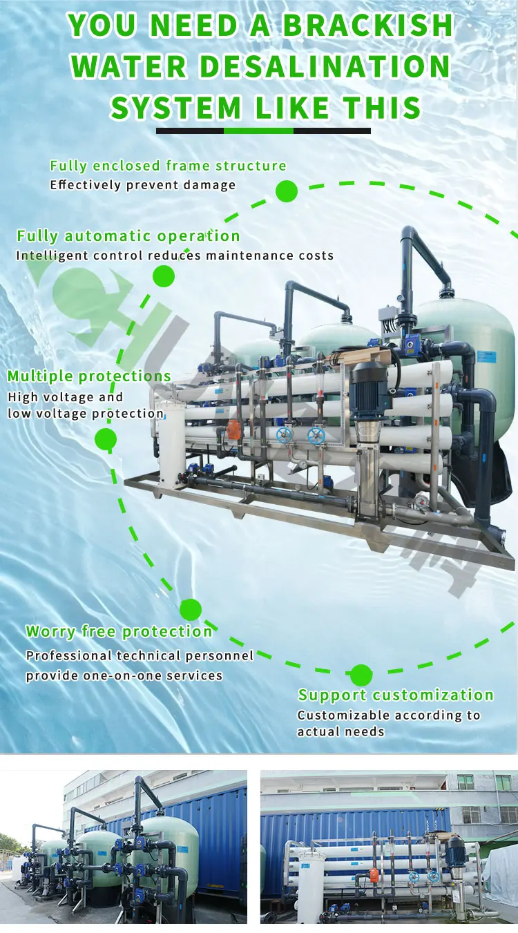 Water Desalination Plant 5000 Gallon Brackish Water Desalination Plant Materials Treatment ...