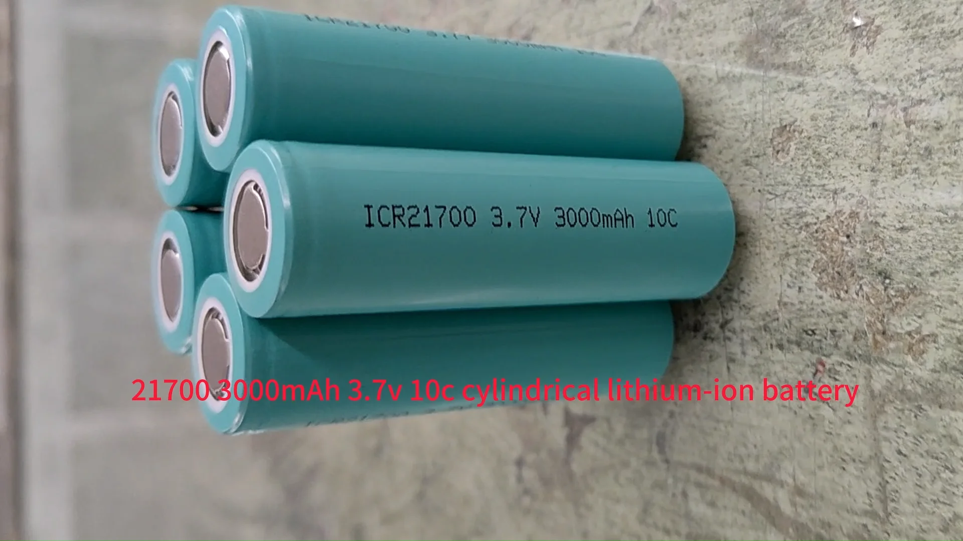 3.7v Lithium Battery 21700 Lithium Ion Battery Pack 3000mah Cylindrical ...