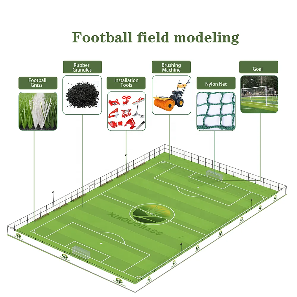 Artificial Grass Brushing Machine for Football Fields - Efficient Turf ...