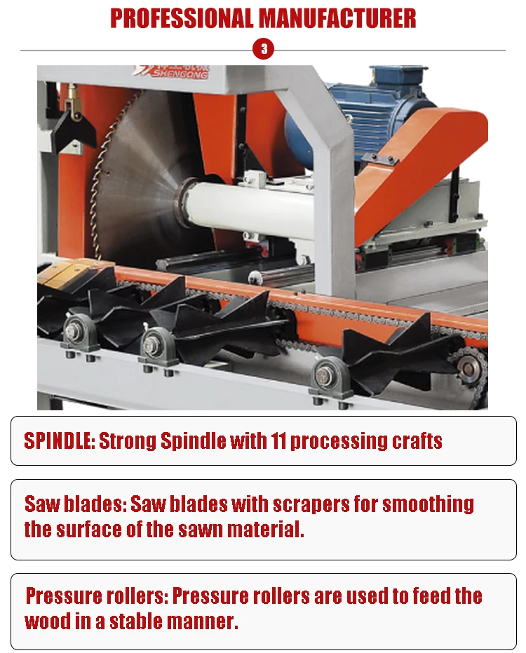 High Performance Sawmill Wood Cutting Machine Chain Saw Wood Cutting ...