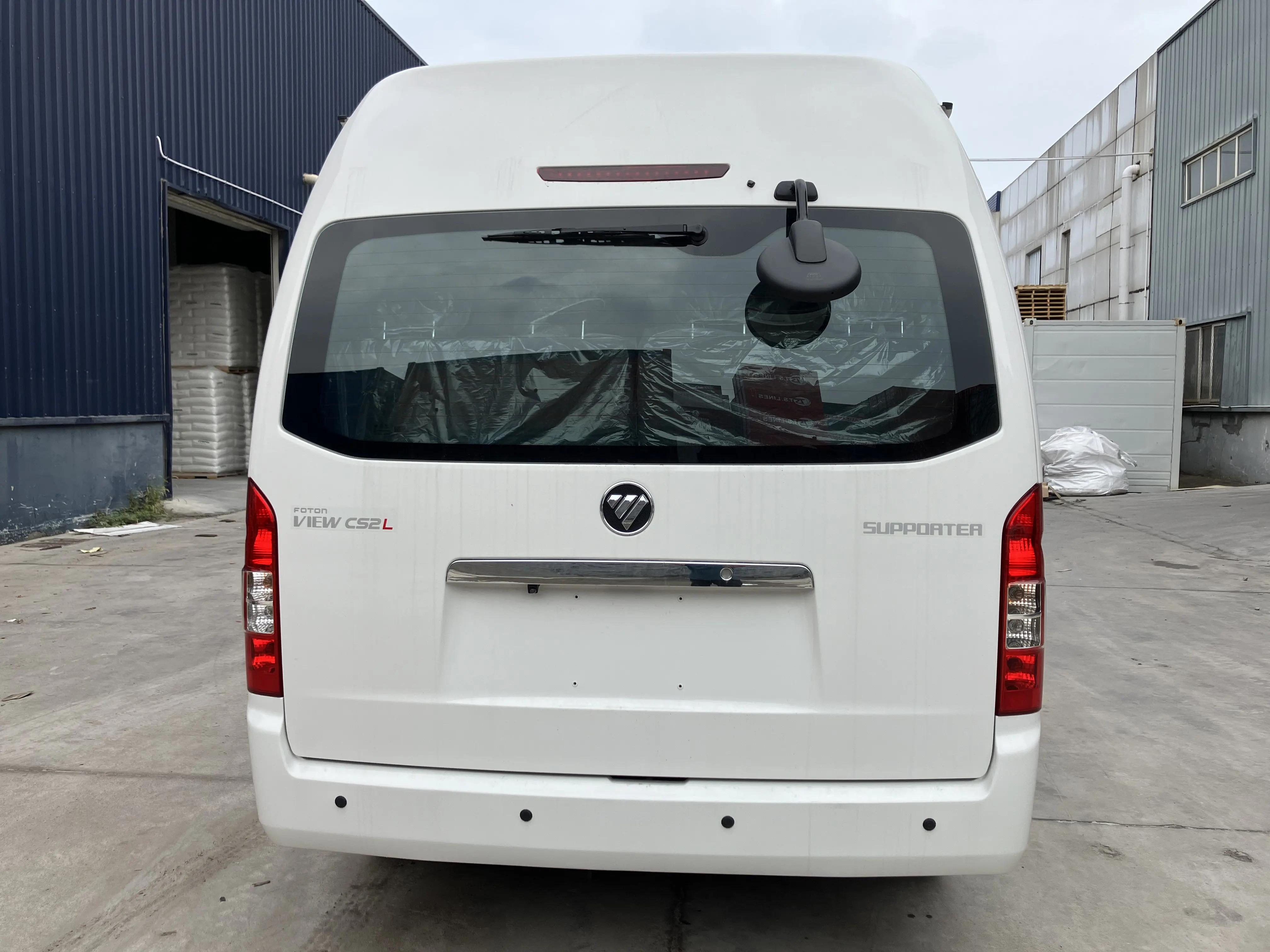Cheap 4x2 Foton High Roof Cabin Gasoline Euro II 16 Seats Mini Bus for ...