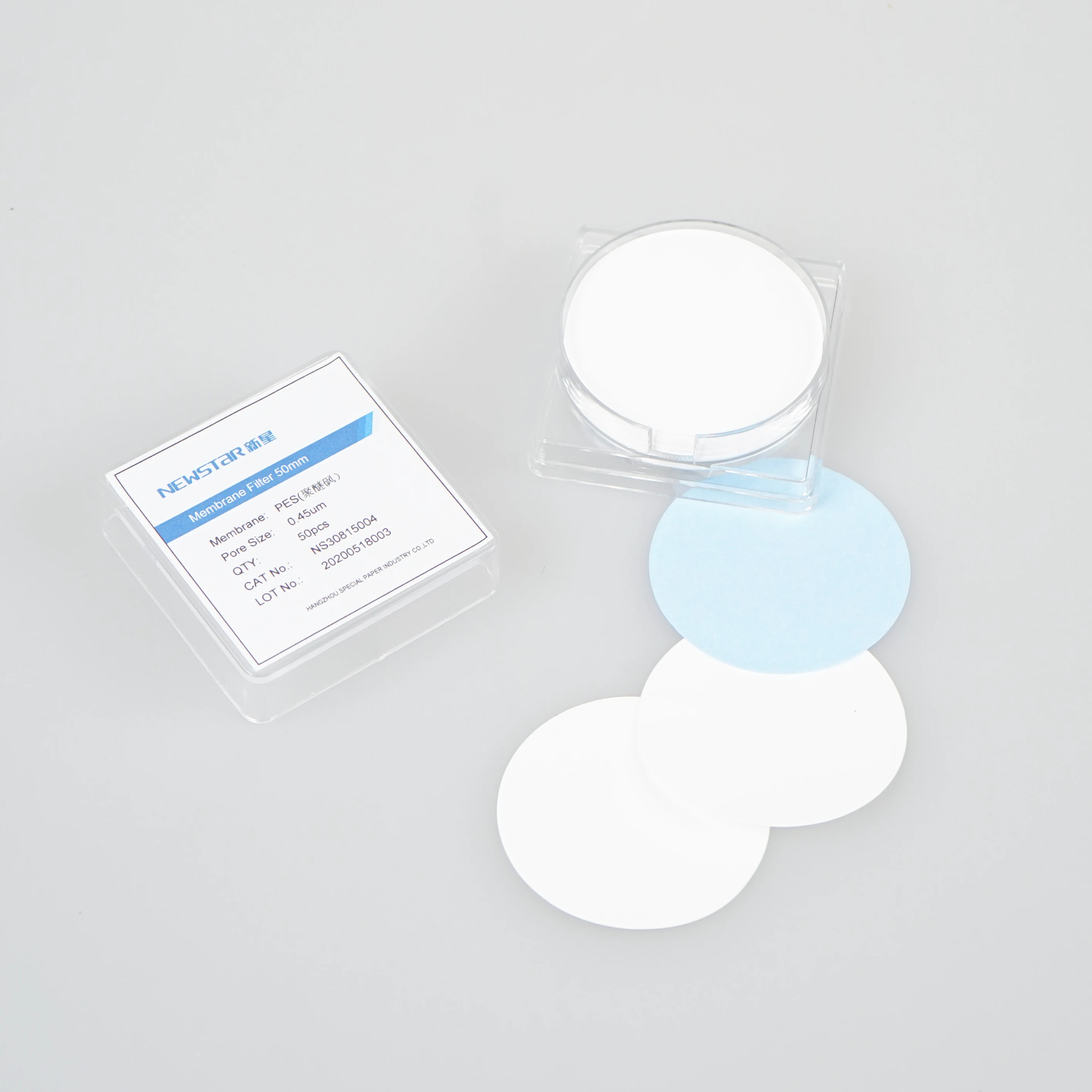 NEWSTAR Hydrophilic PVDF Membrane Filters for Lab Filtration