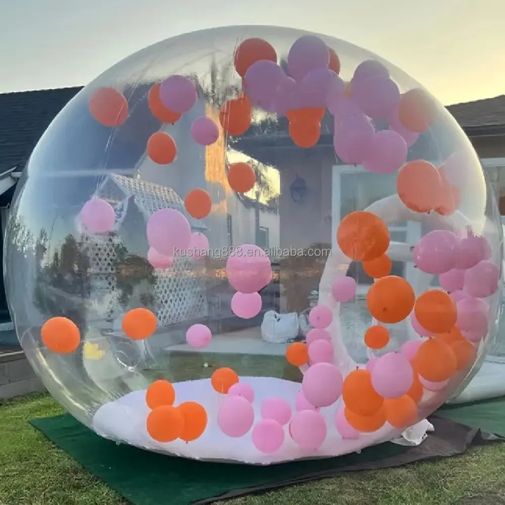 Outdoor Indoor Backyard Birthday Party Pvc Portable Inflatable Bubble ...