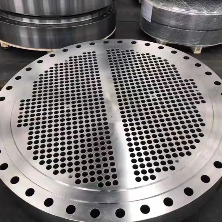 OEM Stainless Steel Heat Exchanger Tube Sheet Plate CNC Machining ...