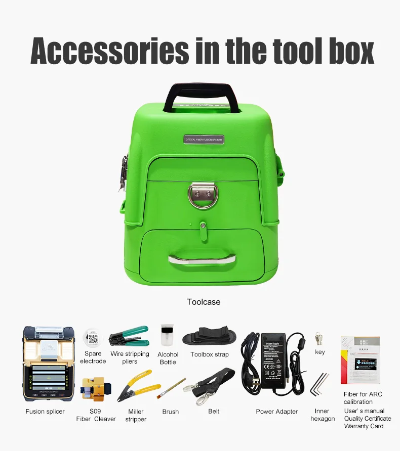 Signal Fire Ai-8c Fiber Joint Machine Ftth Optical Fiber Cable Fusion ...