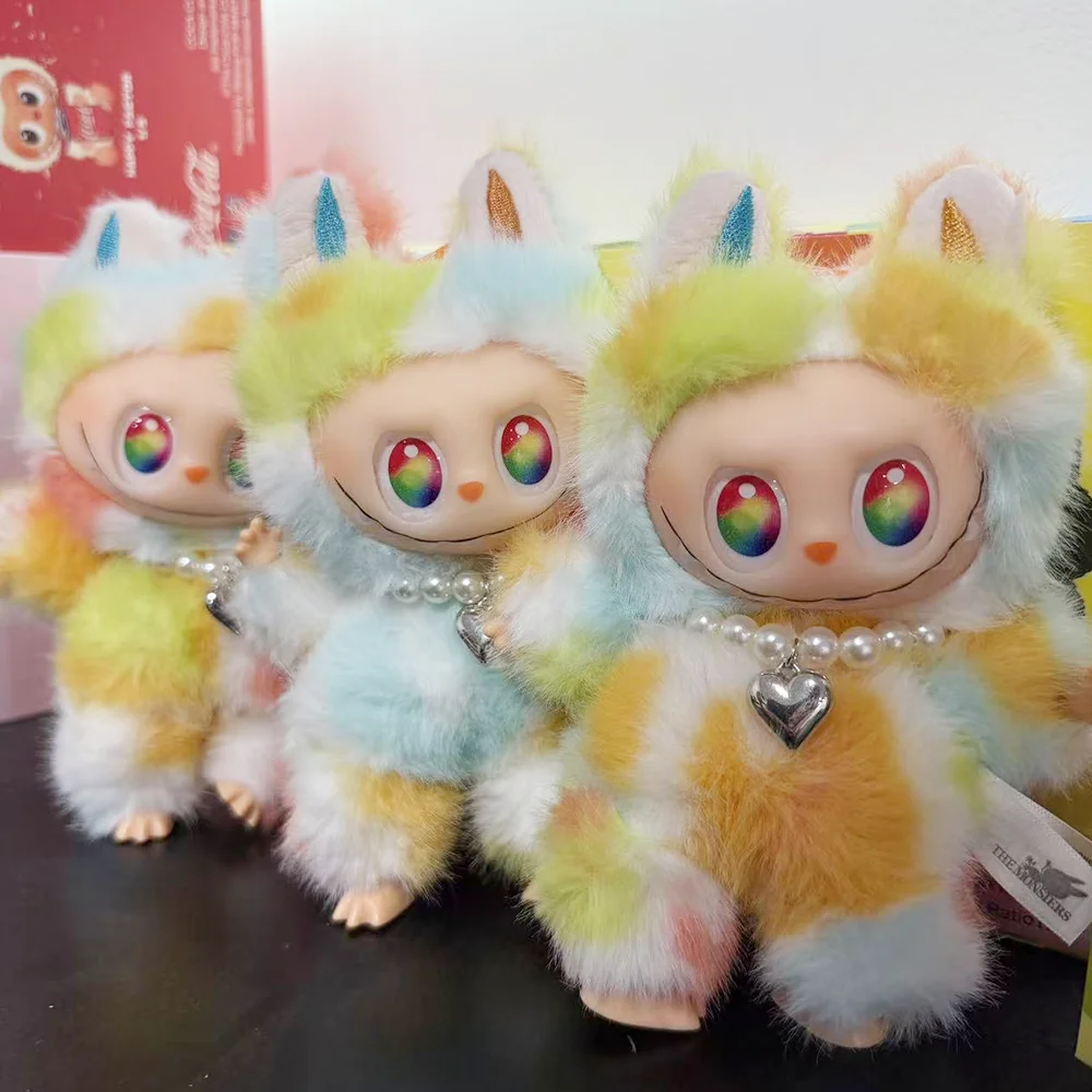 Labubu Doll Third Generation Labubu Keychain Mart High Quality Macaron ...